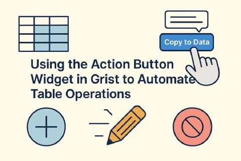 Using the Action Button Widget in Grist to Automate Table Operations ...
